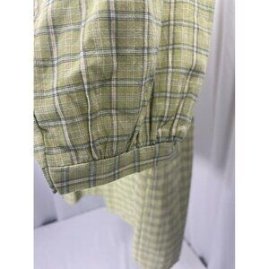 OLIVE | Dresses | New Olive Clothing Plaid Check Mini Dress 0 Cotton ...